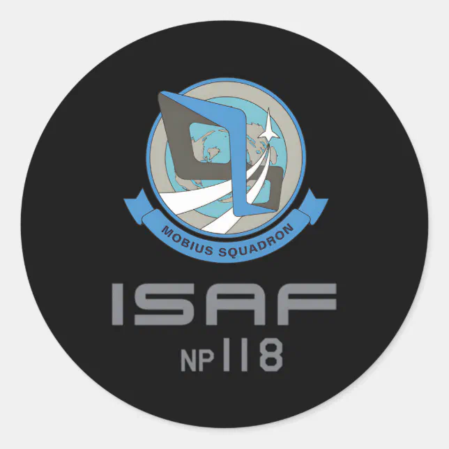 Ace Combat 04 Mobius Squadron Classic Round Sticker | Zazzle