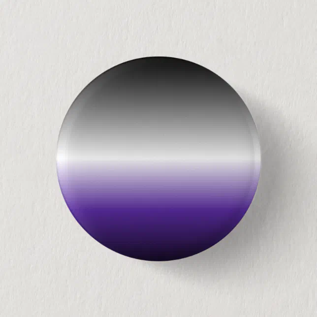 Ace flag gradient button | Zazzle