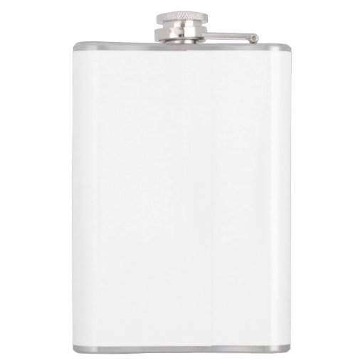 Ace of Spades Black and White Playing Card Flask | Zazzle