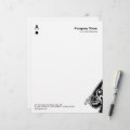 Ace of Spades business letterhead | Zazzle