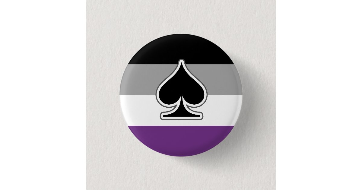 Ace Pride Button | Zazzle