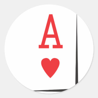 Ace product round stickers