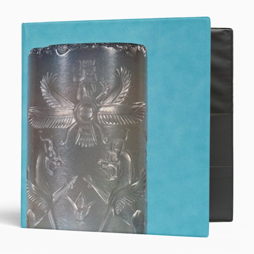 Achaemenid cylinder seal binder | Zazzle