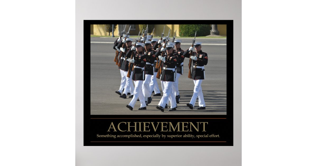 Achievement Poster | Zazzle