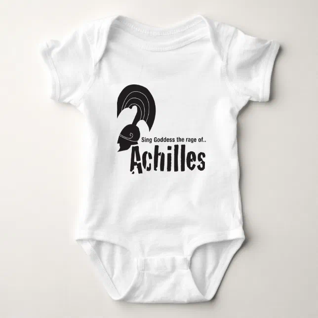 Achilles Baby Bodysuit | Zazzle