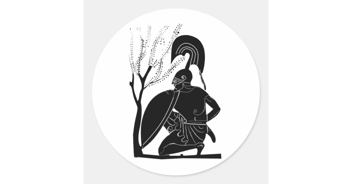 Achilles Sticker | Zazzle