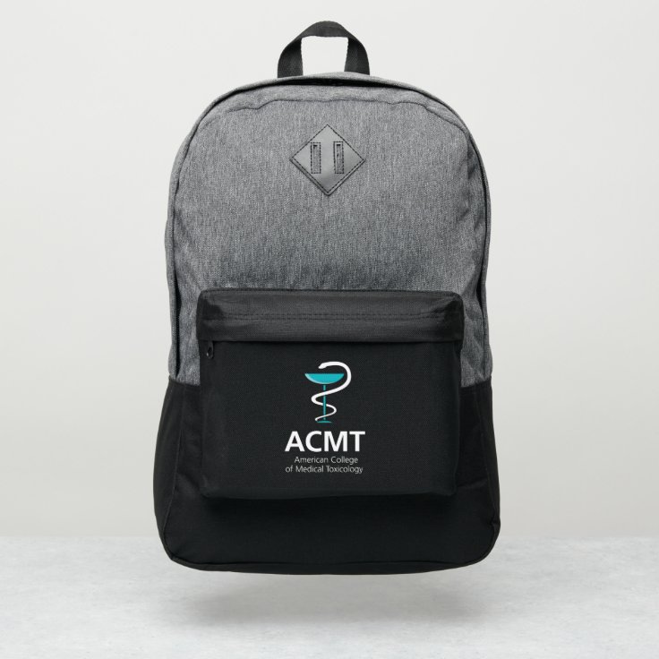 ACMT Logo Port Authority Retro Backpack Backpack | Zazzle