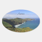 Azores Custom Azores Flag Sticker | Zazzle.com