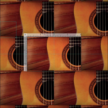 Guitar Fabric - Dark | Zazzle