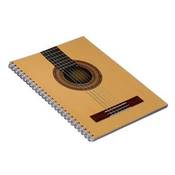 Acoustic Guitar Notebook | Zazzle