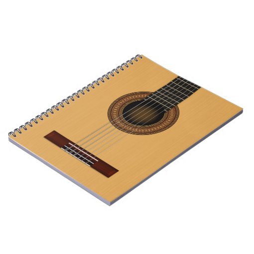 Acoustic Guitar Notebook | Zazzle