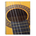 Classic Acoustic Guitar Notebook | Zazzle.com