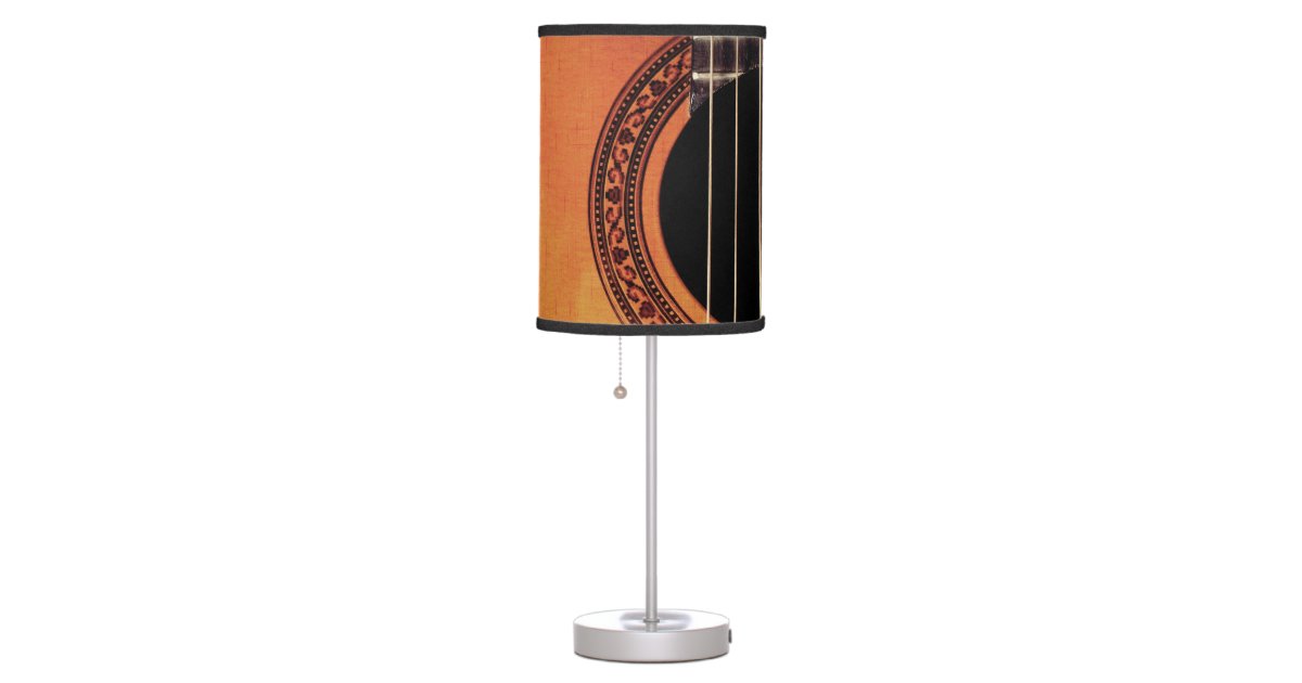 Acoustic Guitar Table Lamp | Zazzle
