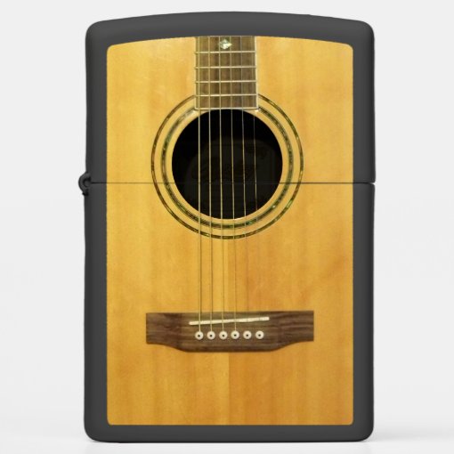 Acoustic Guitar Zippo Lighter | Zazzle