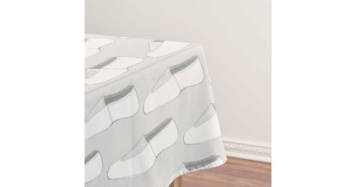 Acro Acrobatics Gymnast Dance Shoe Birthday Party Tablecloth | Zazzle
