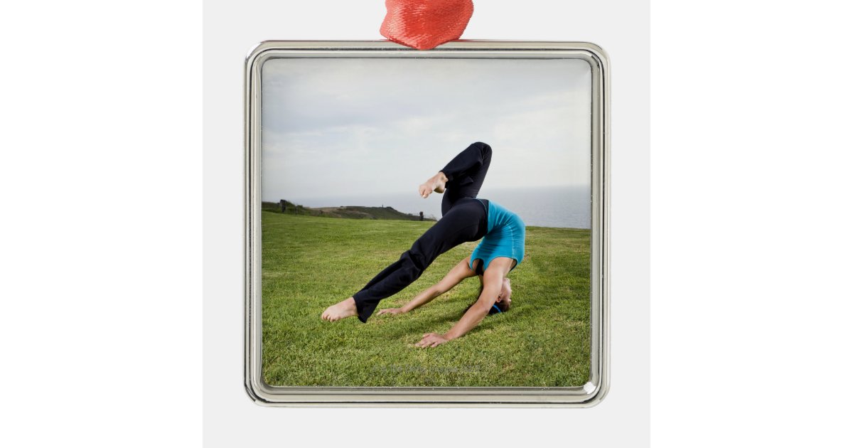Acrobats and Contortionists Metal Ornament | Zazzle