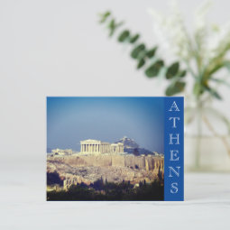 acropolis athens greece postcard | Zazzle