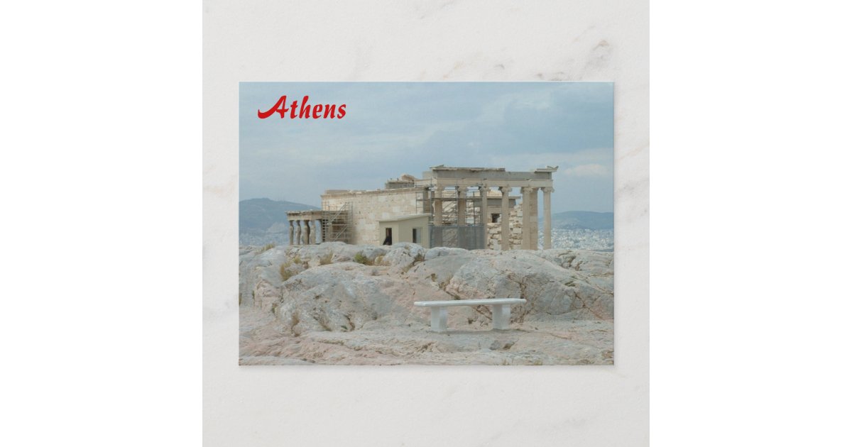 Acropolis - Athens Postcard | Zazzle