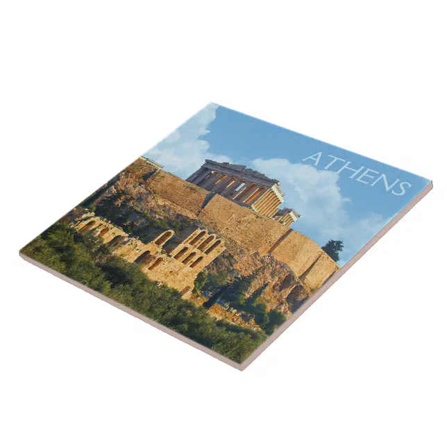 Acropolis Ceramic Tile | Zazzle