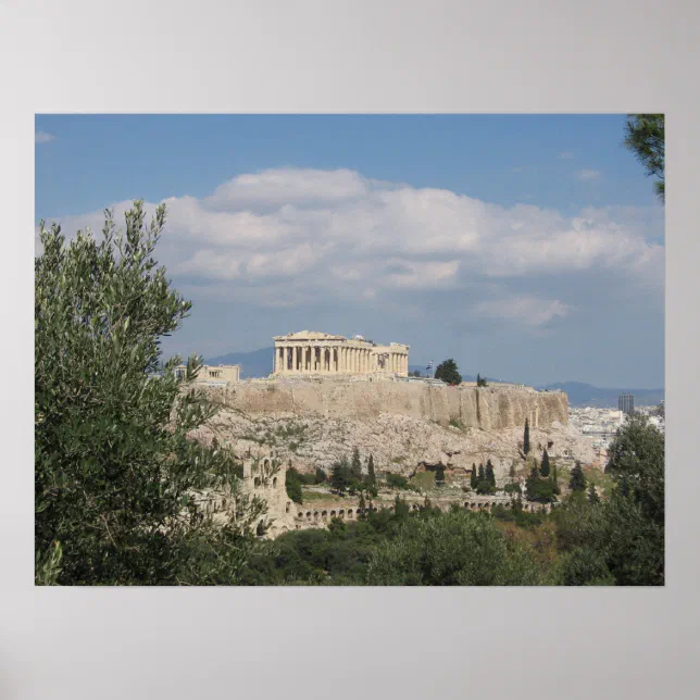 Acropolis (Greece) Poster | Zazzle