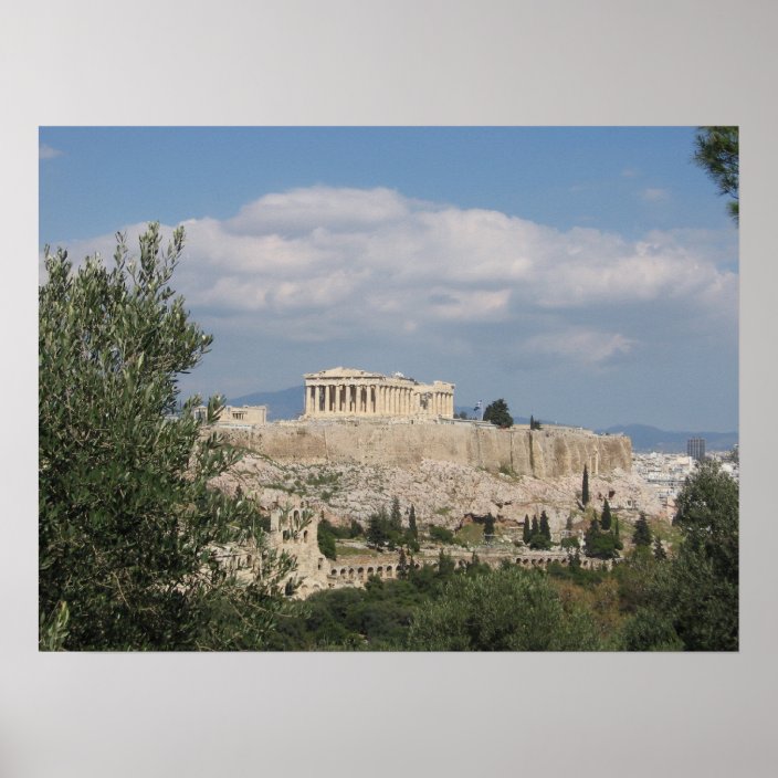 Acropolis (Greece) Poster | Zazzle.com