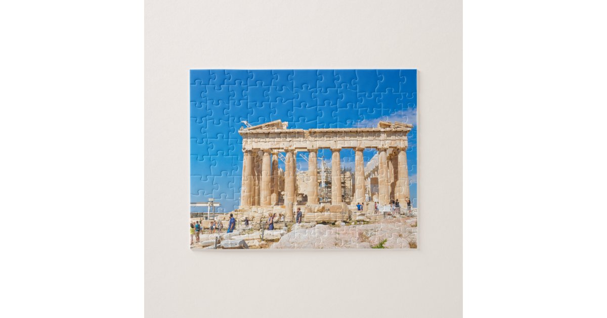 Acropolis in Athens, Greece Jigsaw Puzzle | Zazzle