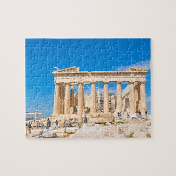 Acropolis in Athens, Greece Jigsaw Puzzle | Zazzle.com