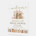 Acrylic Bridal Shower Welcome Story Book Sign | Zazzle