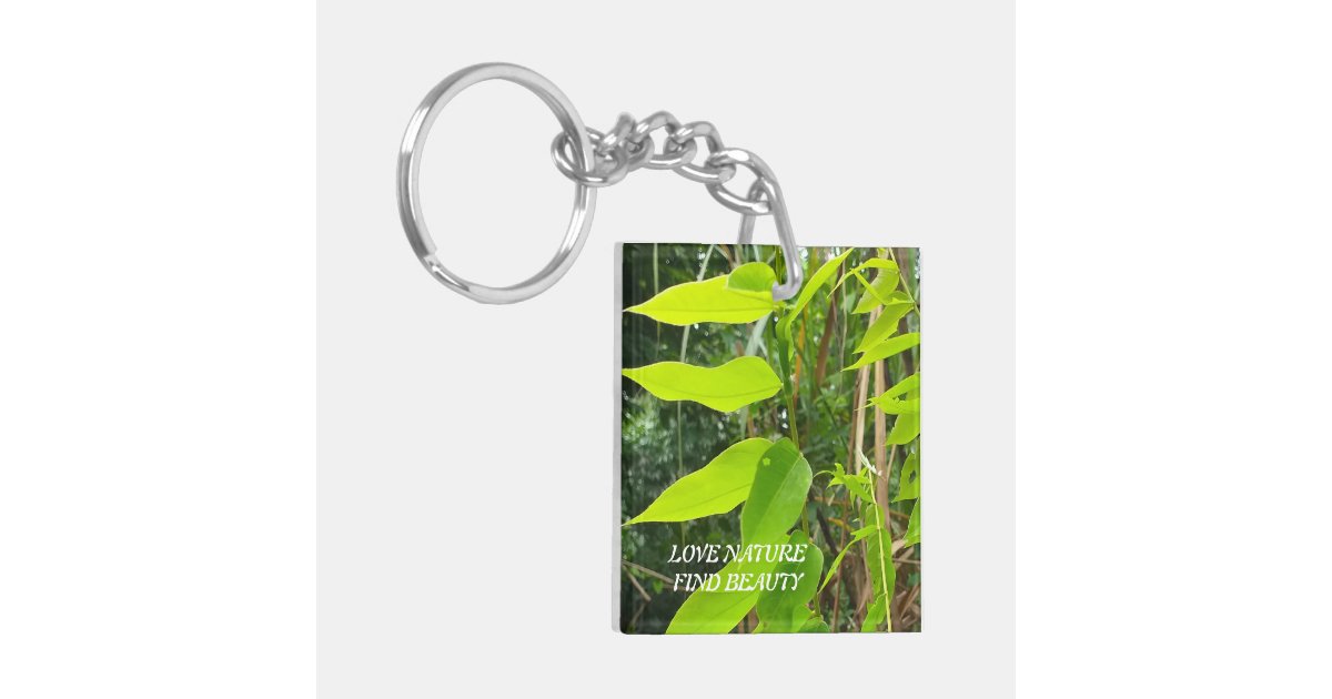 Acrylic Keychain natural environment | Zazzle