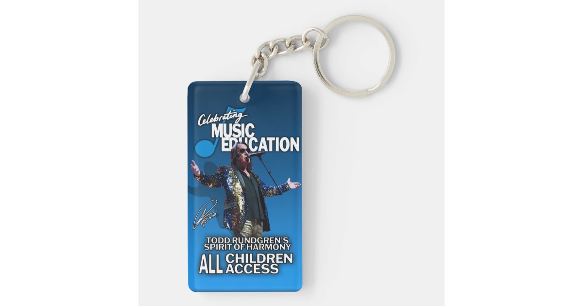 Acrylic Keychain, Rectangle (double-sided) Keychain | Zazzle