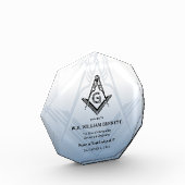 Acrylic Masonic Awards | Freemason Plaques | Zazzle