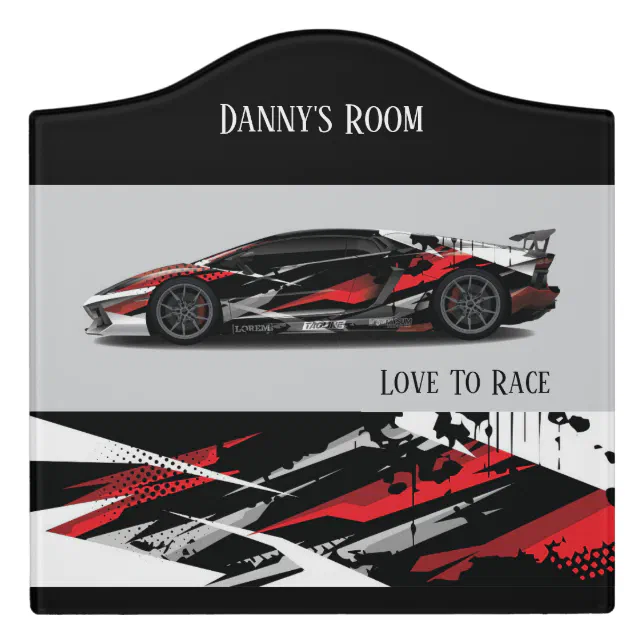 Acrylic Room Sign | Zazzle