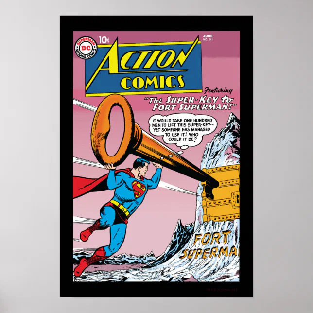 Action Comics #241 Poster | Zazzle