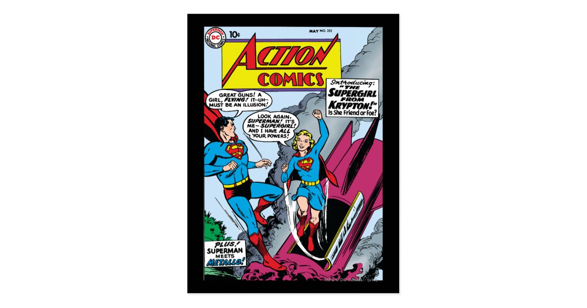 Action Comics #252 Postcard | Zazzle.com