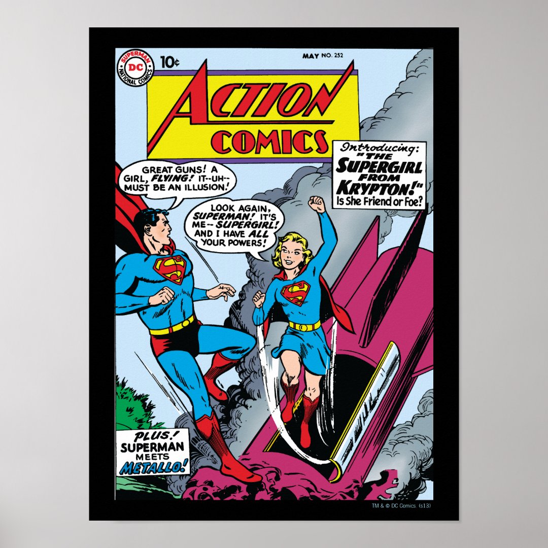 Action Comics #252 Poster | Zazzle