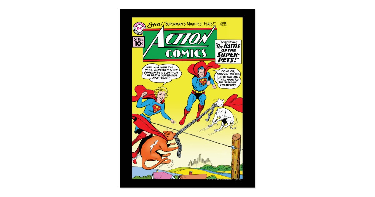 Action Comics #277 Postcard | Zazzle.com