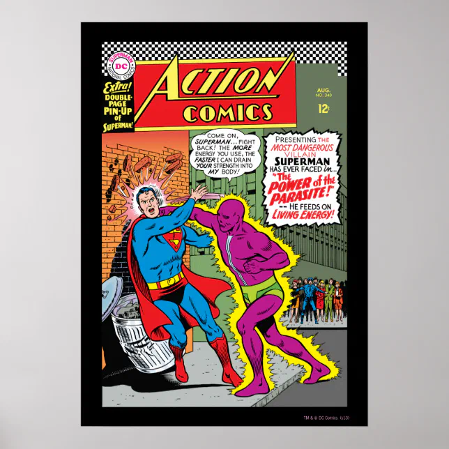 Action Comics #340 Poster | Zazzle