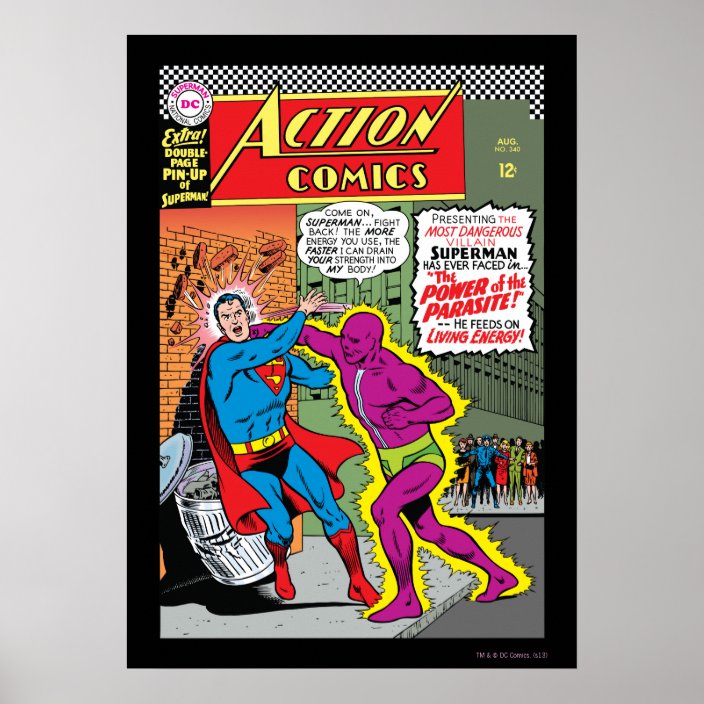 Action Comics #340 Poster | Zazzle.com