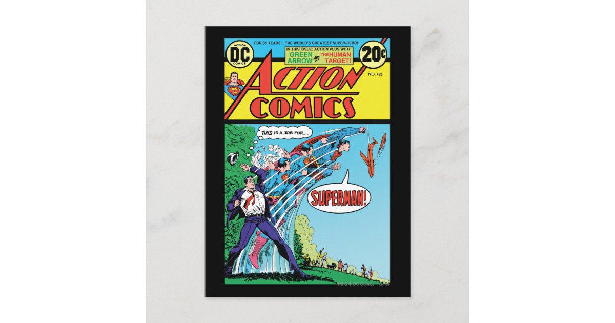 Action Comics #426 Postcard | Zazzle