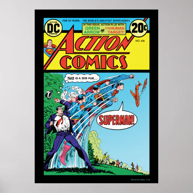 Action Comics #426 Poster | Zazzle