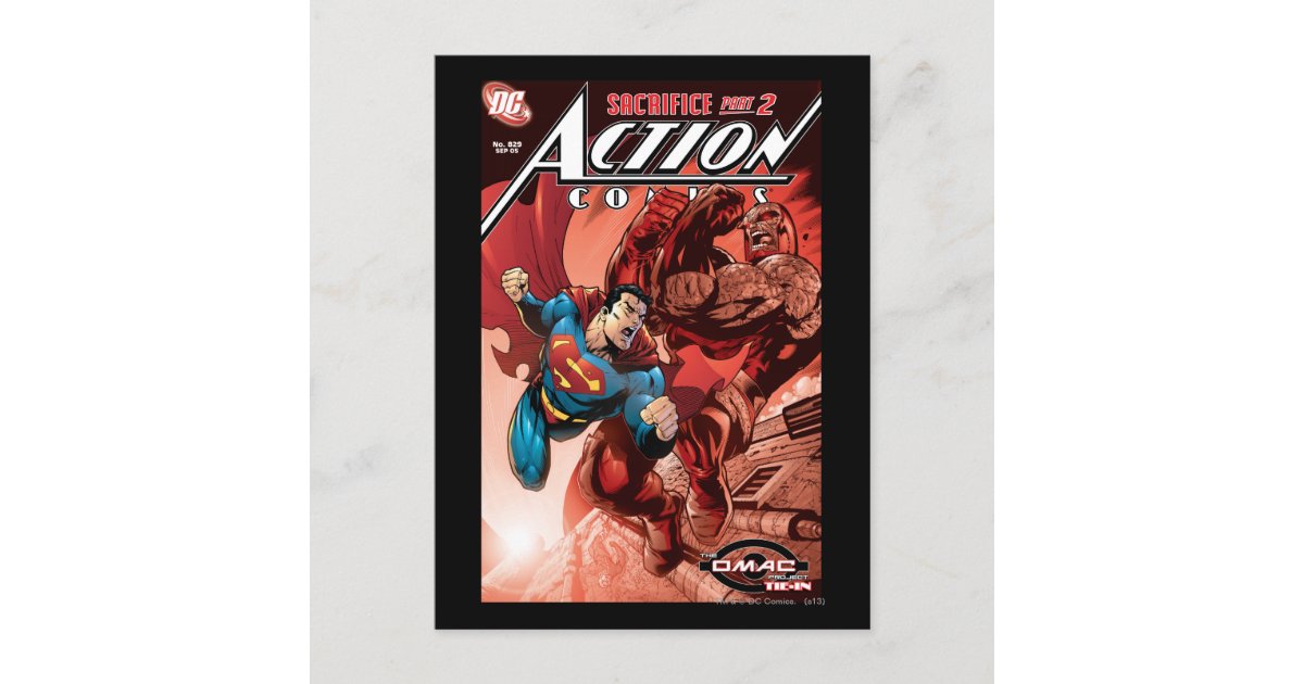 Action Comics #829 Sep 05 Postcard | Zazzle