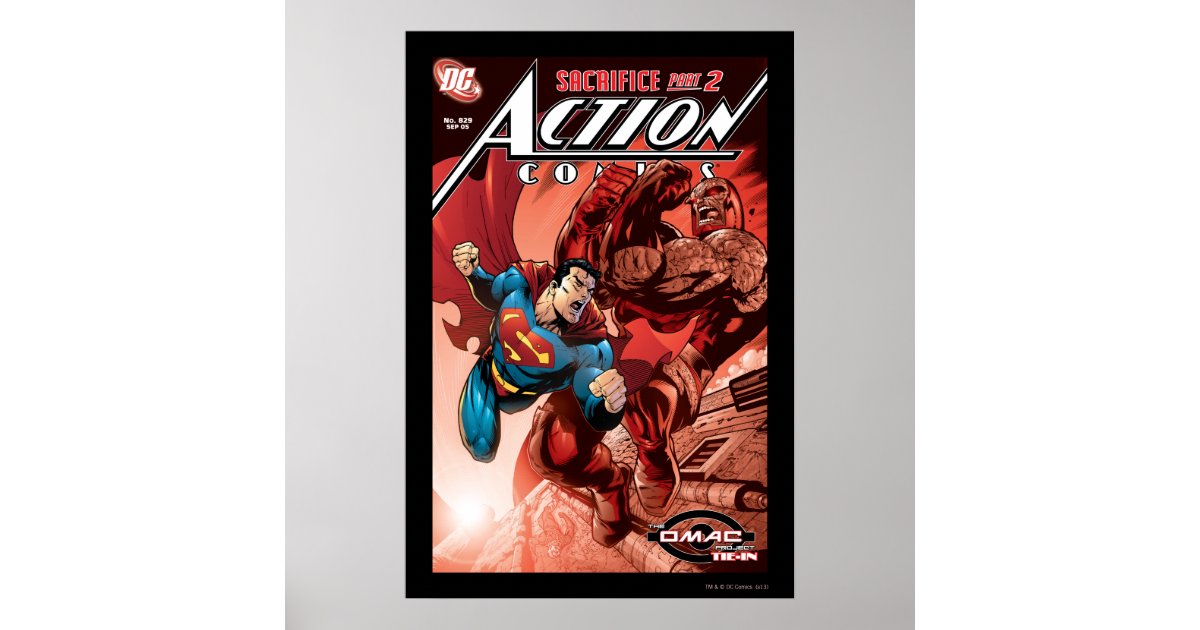 Action Comics #829 Sep 05 Poster | Zazzle
