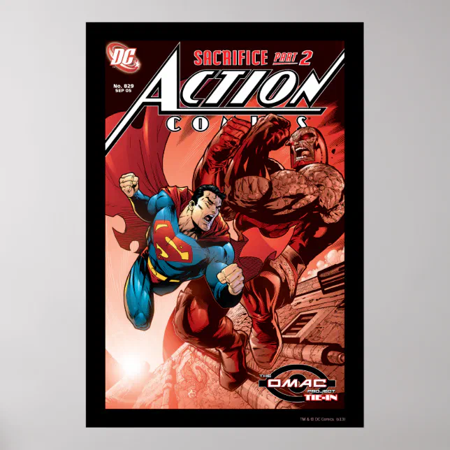 Action Comics #829 Sep 05 Poster | Zazzle