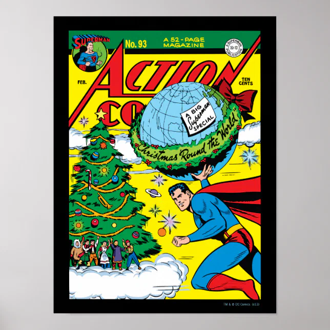 Action Comics #93 Poster | Zazzle