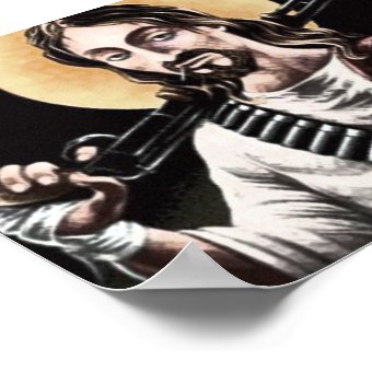 action Jesus Poster | Zazzle