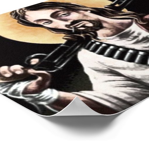 action Jesus Poster | Zazzle
