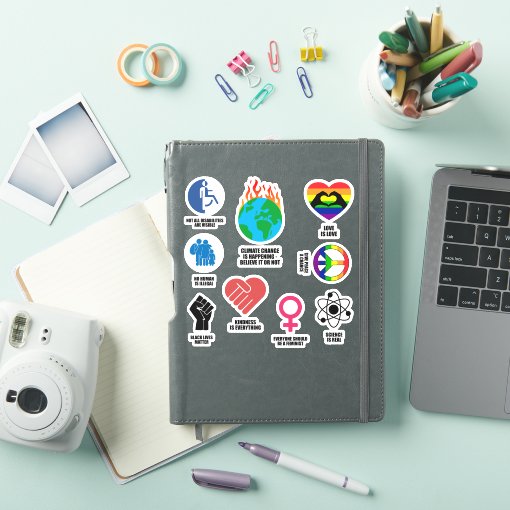 Activism & Social Justice Assortment Pack Sticker | Zazzle