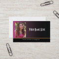 Actor Headshot Business Card | Zazzle