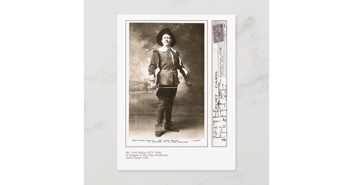 Actor Lewis Waller Postcard | Zazzle