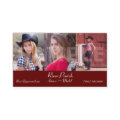 Actor Model Headshot Business Cards | Zazzle